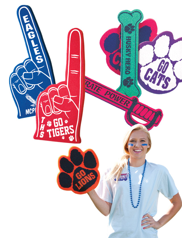 Foam Fingers - Wave in the air and show them you're #1! | GameFaces