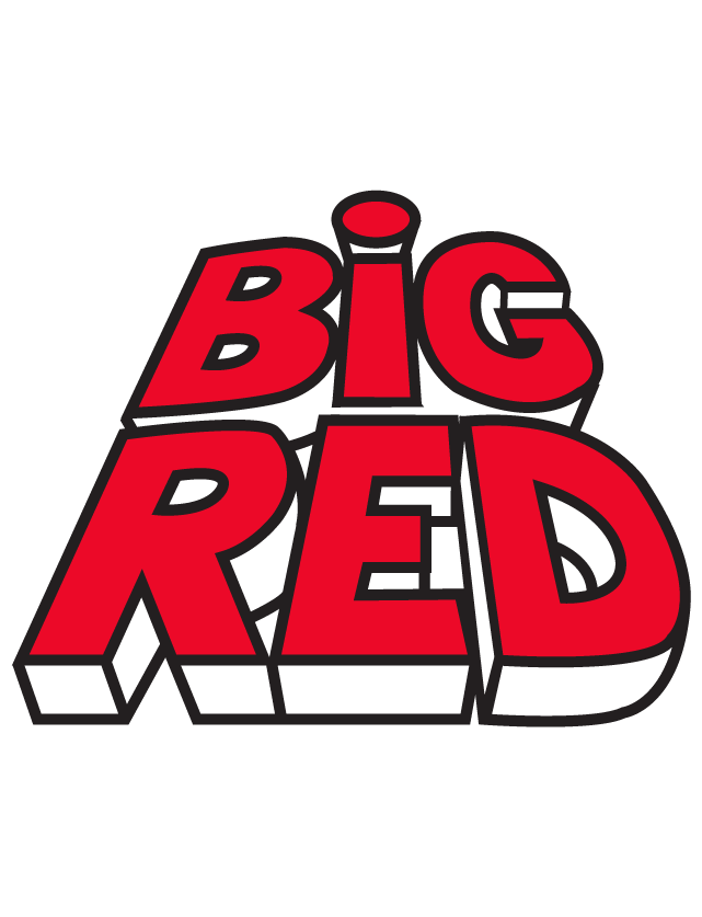 Big Red Temporary Tattoo - Easy to apply & remove! Free Shipping ...
